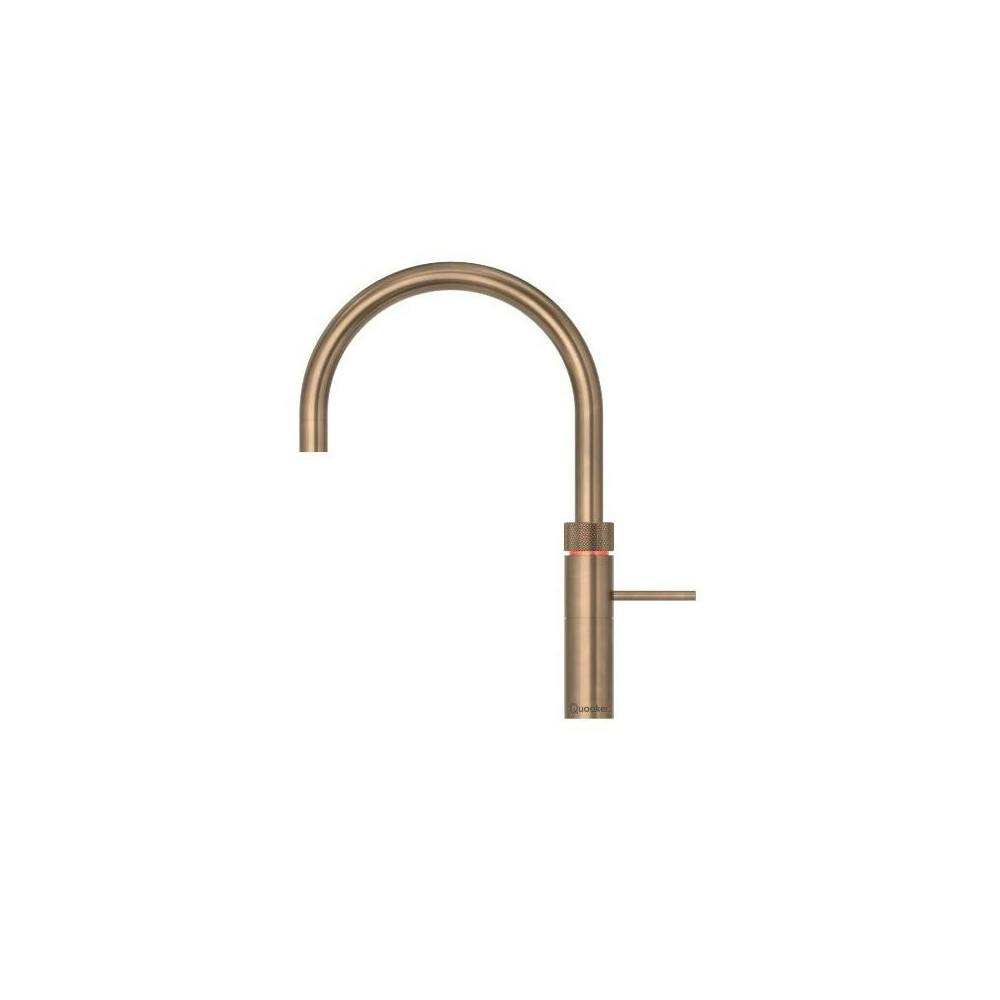 Fusion Round Patinated Brass Odorne